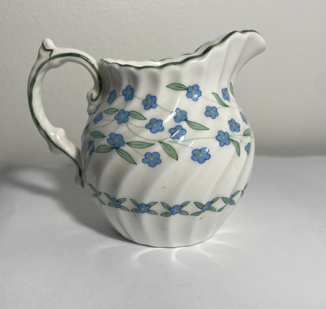 RARE John Aynsley Mini Creamer Forget Me Not Pattern - Etsy