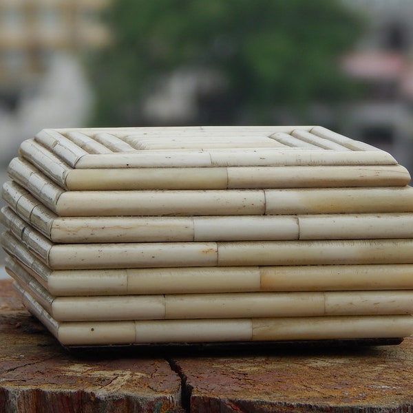 Bone Inlay Box - Etsy