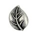 Leaf Metal Buttons - Antique Silver Leaf Metal Shank Buttons - 18mm ...