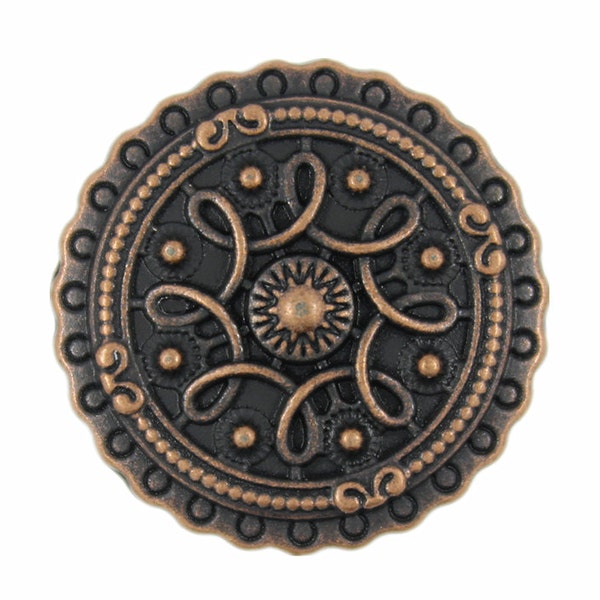 Copper Buttons - Etsy