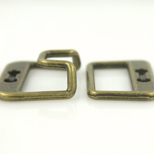 Simple Cloak Clasp Antique Brass Fasteners. 5 Pairs. - Etsy