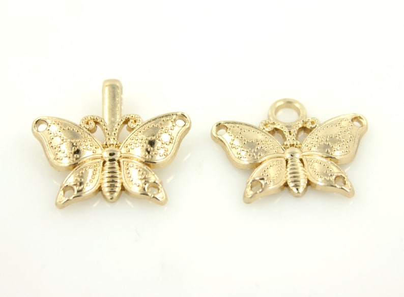 HOOK and EYE Fasteners Butterfly Cloak Clasp Gold Fasteners. | Etsy