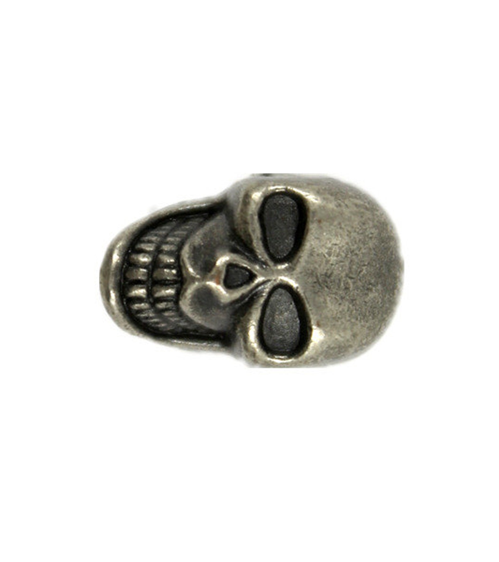 Gray Silver Skull Metal Shank Buttons - 16mm - 5/8 Inch - 6 Pcs - Etsy