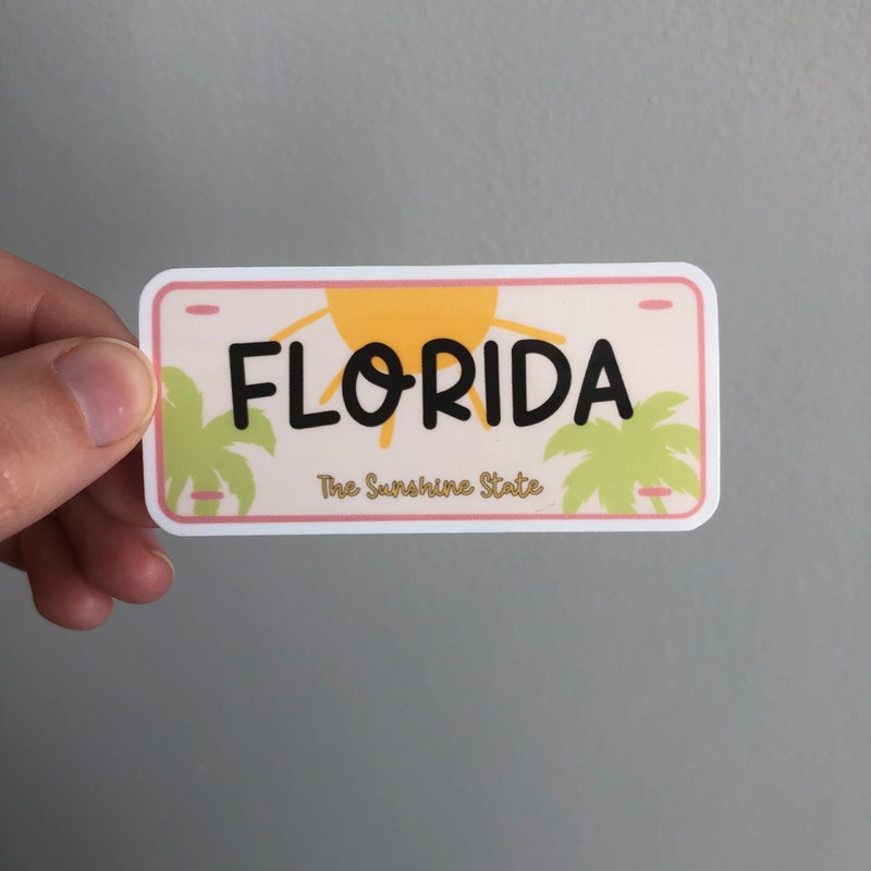 Florida Sticker - Etsy