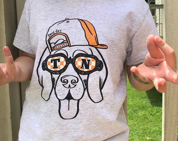 Smokey / Bluey Kid's Cheerleader T-shirt University of Tennessee ...