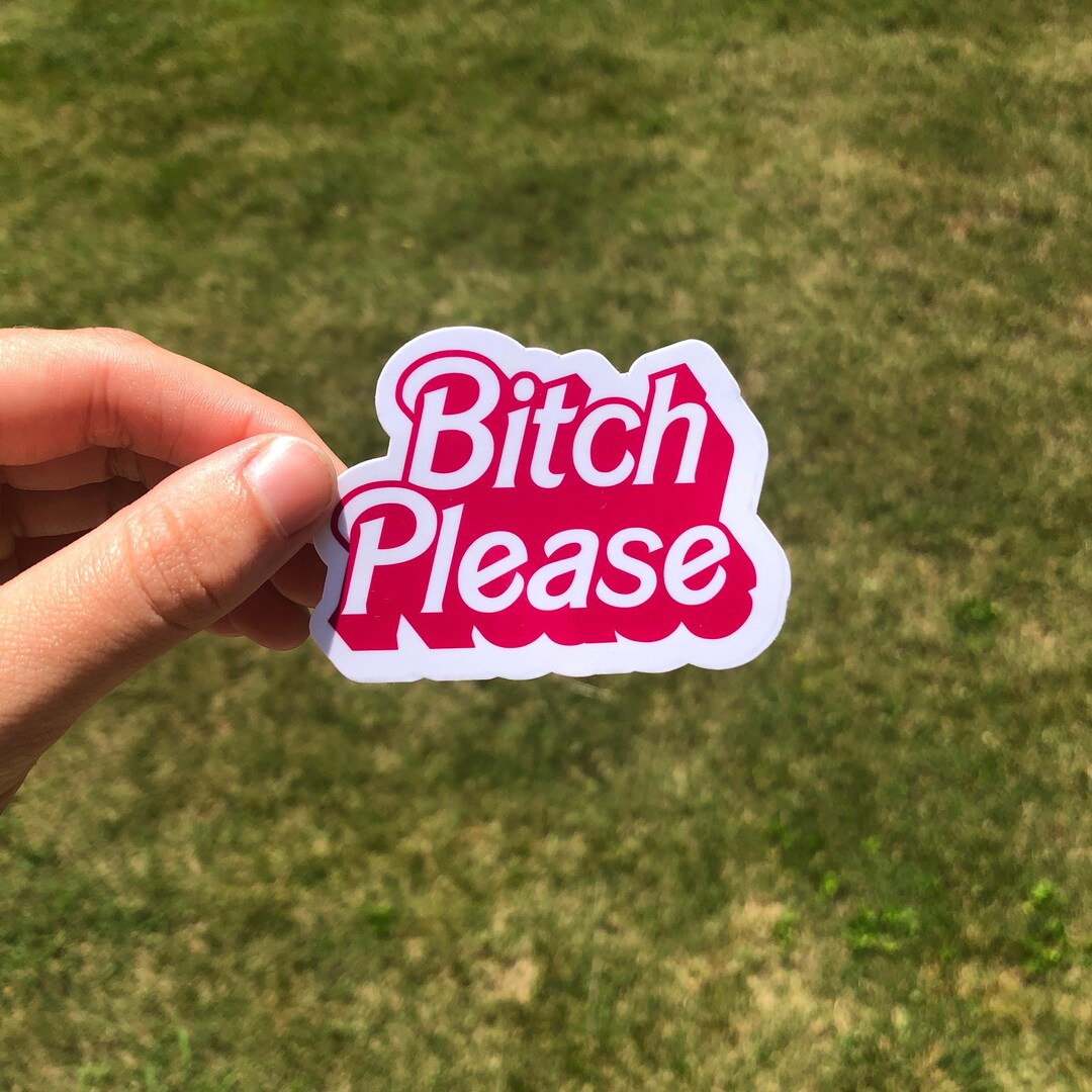 Bitch Please Sticker, Y2k, Y2k Stickers, Bitch Sticker, Laptop Sticker ...