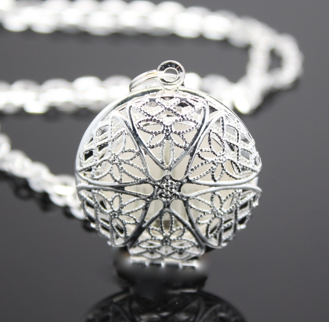 CTR Silver See Through Star Locket. FREE SHIPPING!! - Etsy