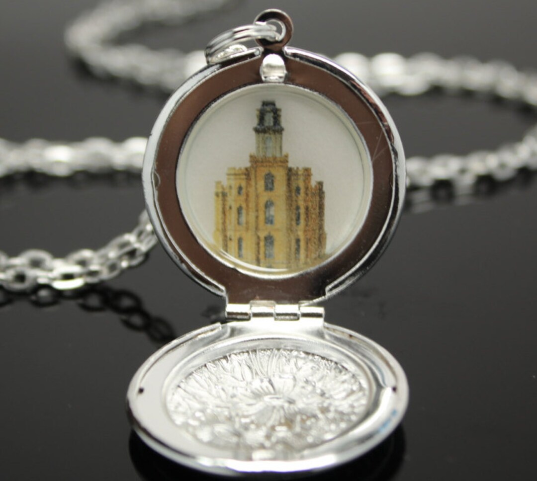 Manti Temple Locket. FREE SHIPPING!! - Etsy