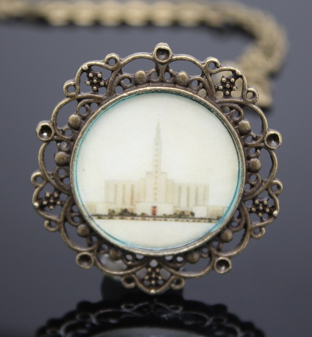 Los Angeles Temple Necklace, Keychain or Locket. FREE SHIPPING!!!! - Etsy