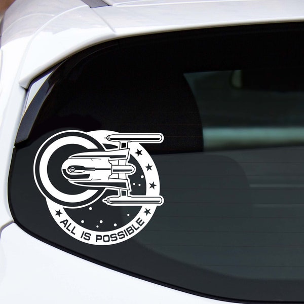 Star Trek Car Decal - Etsy