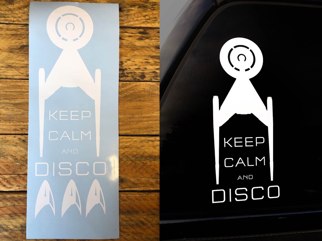 Star Trek Discovery Decal With Extras - Etsy