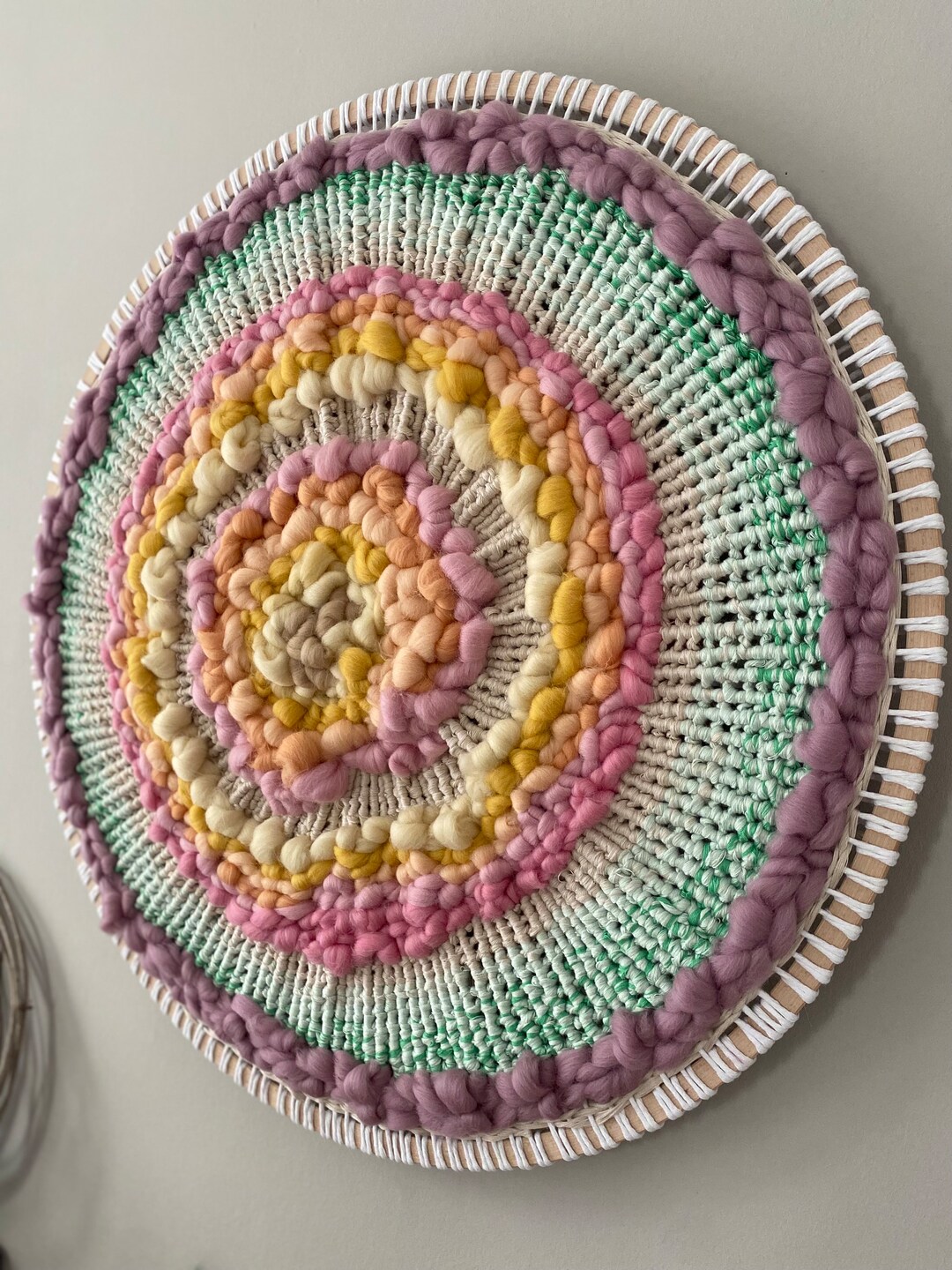 Wall Object "daydreamer" | Woven | Fiber Art | Wall Hanging | Macrame ...