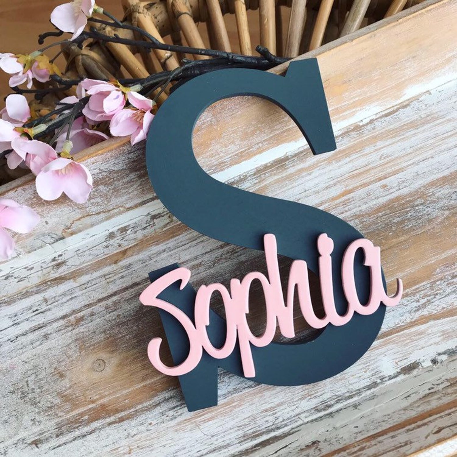 Wooden Letters With Names - Etsy
