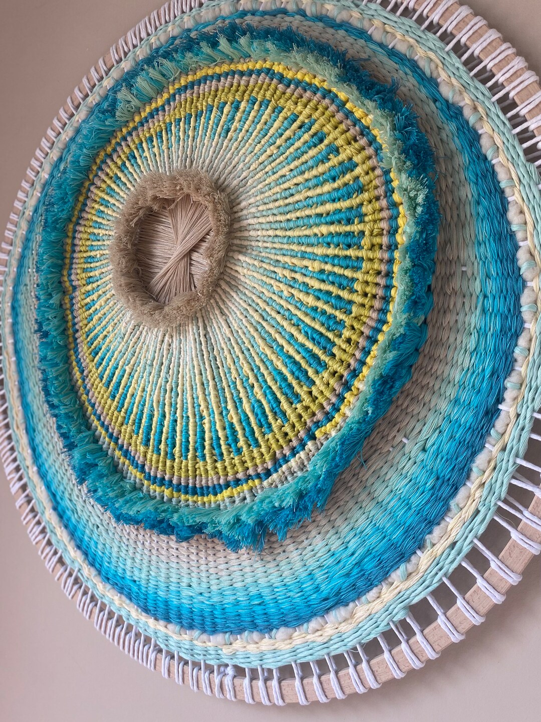 Wall Object aruba Woven Tapestry Fiberart - Etsy