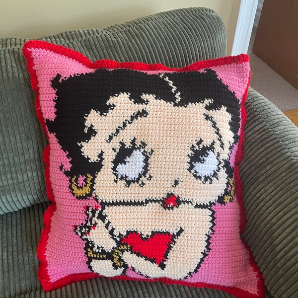 Betty Boop Crochet Pattern - Etsy