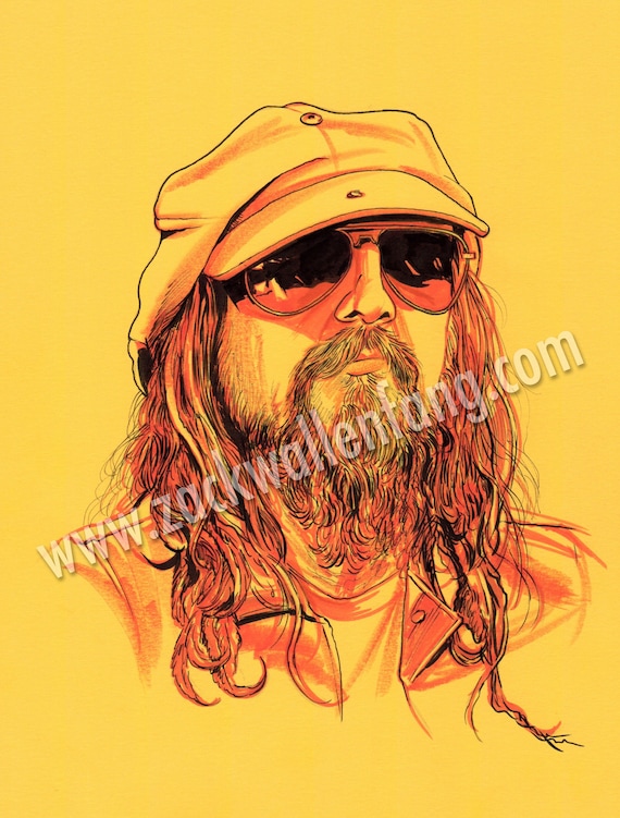 Rob Zombie Original Drawing | Etsy