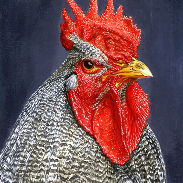 Chicken Print - Etsy