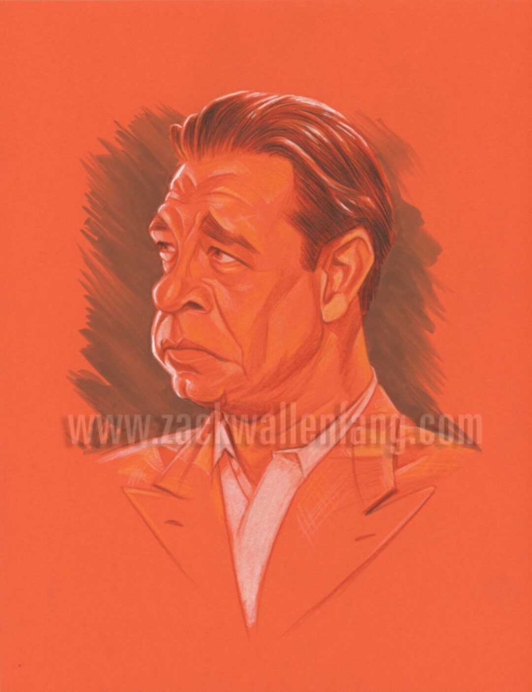 Lon Chaney Jr. Original Drawing - Etsy