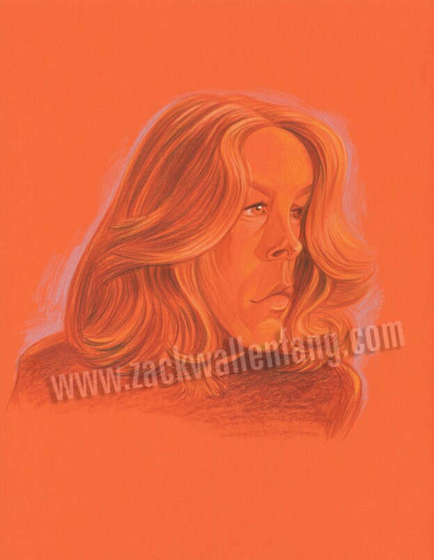 Jamie Lee Curtis Original Drawing - Etsy