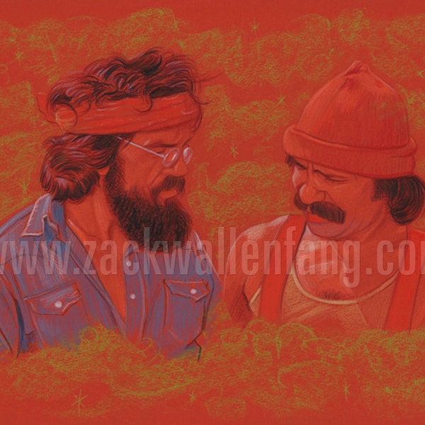 Cheech and Chong Wall Art - Etsy