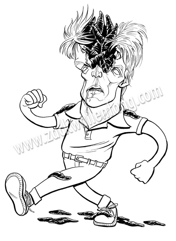 Night of the Creeps Original Drawing - Etsy