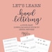 Hand Lettering DIGITAL DOWNLOAD (142 PAGES) - Etsy