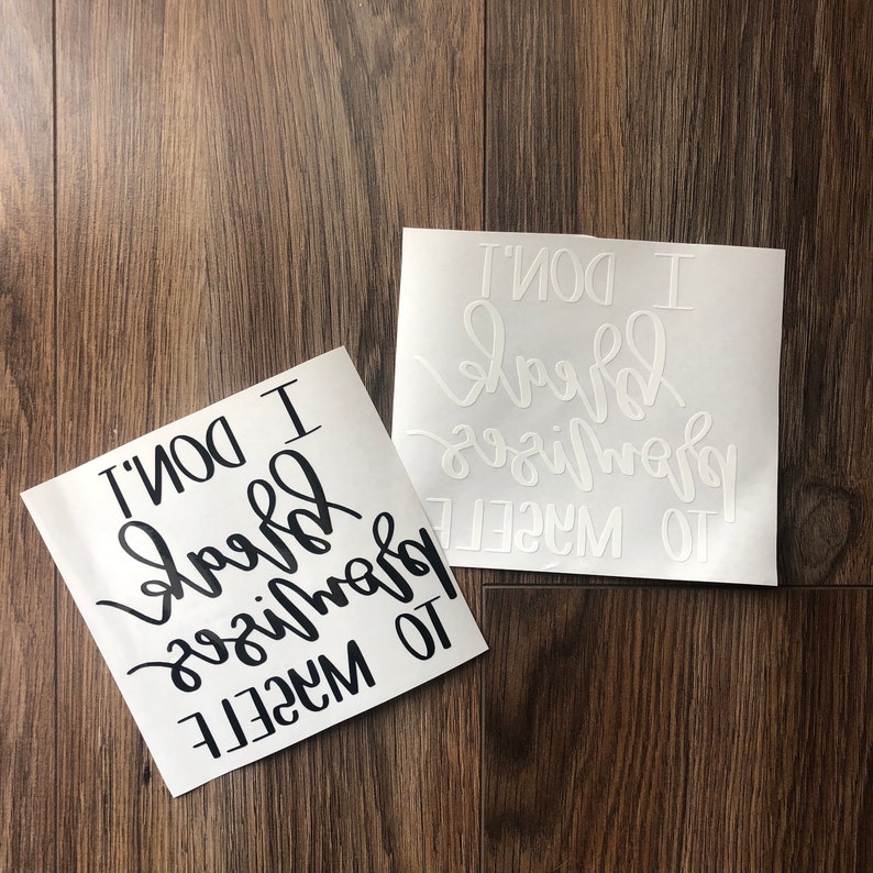 POWER WORD Window Cling | Etsy