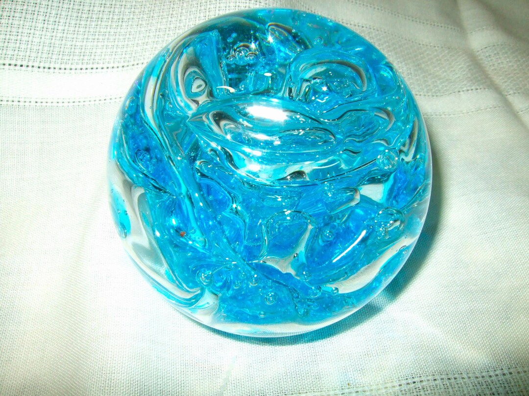 Signed Jeff Price Glass Orb: Studio Art Glass, 2010 - Etsy