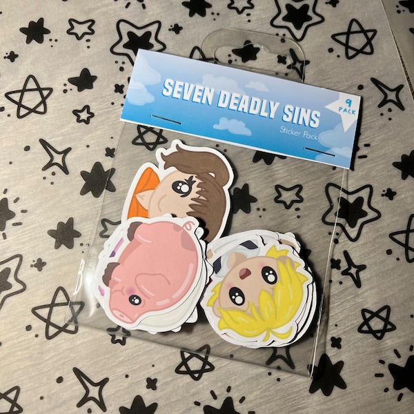 Seven Deadly Sins - Etsy