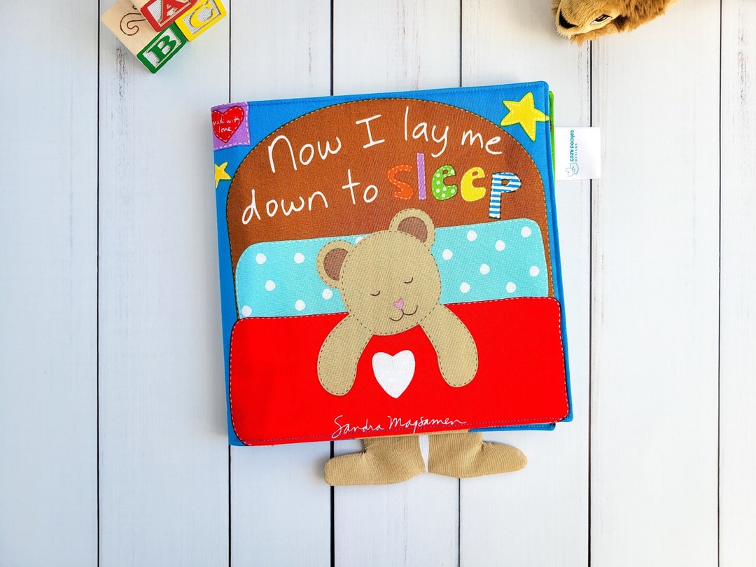First Fabric Book Soft Cloth Padded Toy Baby Shower Gift Personalized ...