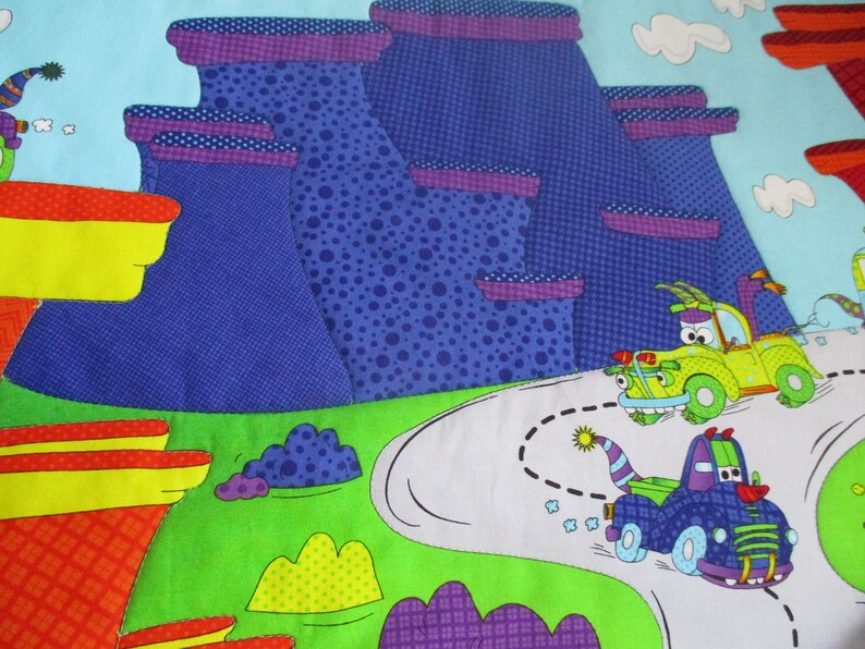 Monster Trucks Play Mat Fold up Travel Play Mat Quilt With - Etsy Denmark