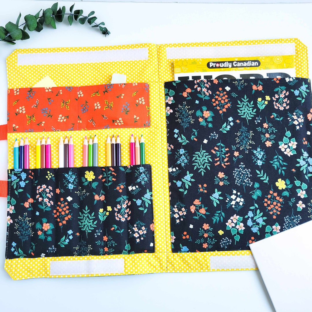 Adult Travel Colouring Kit - Colouring Book, Marker, Pencil Crayon ...