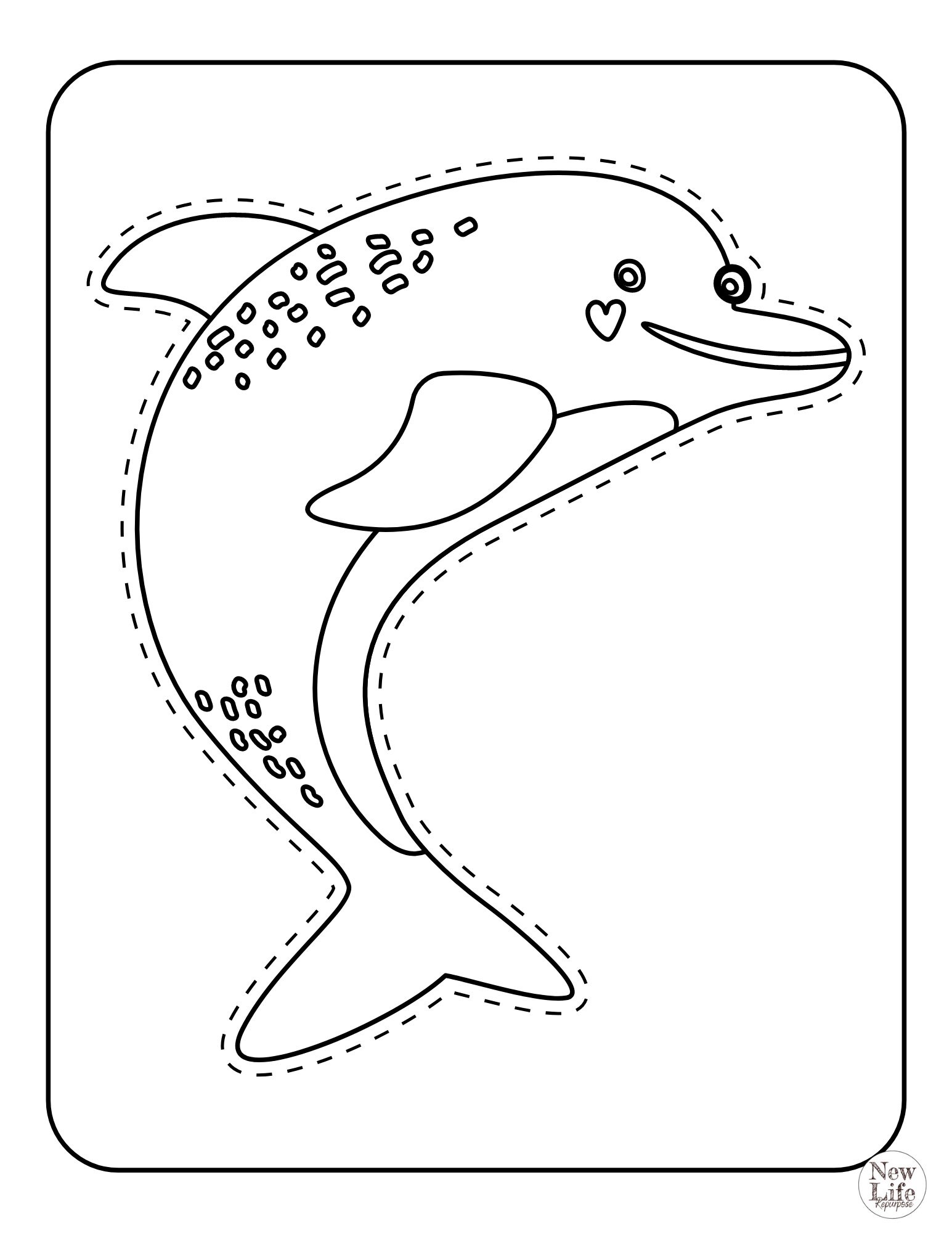Printable/digital Download Ocean Creature Scissor Skills Coloring Pages ...
