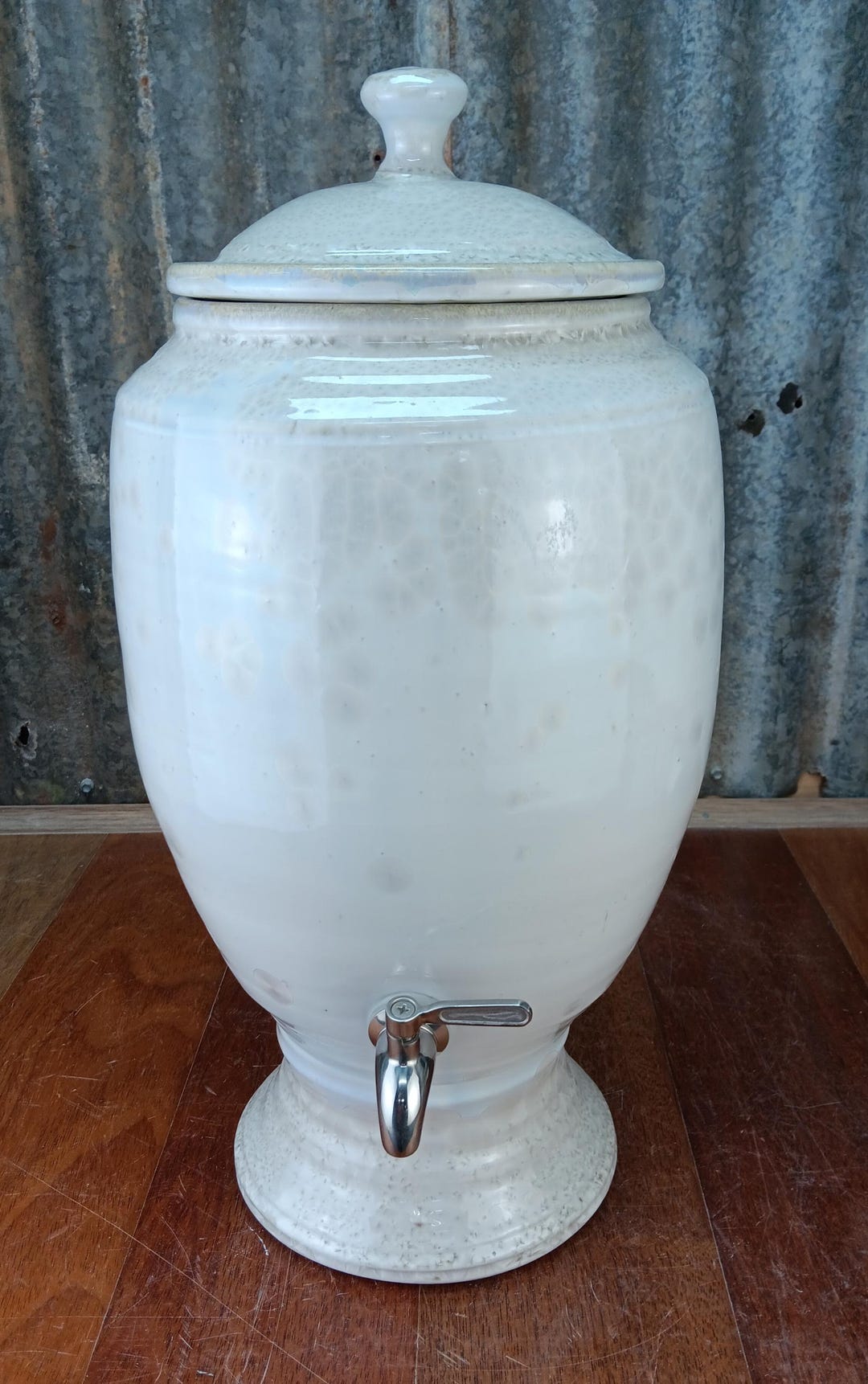 Ceramic Water Filter - Crystalline - White - Etsy