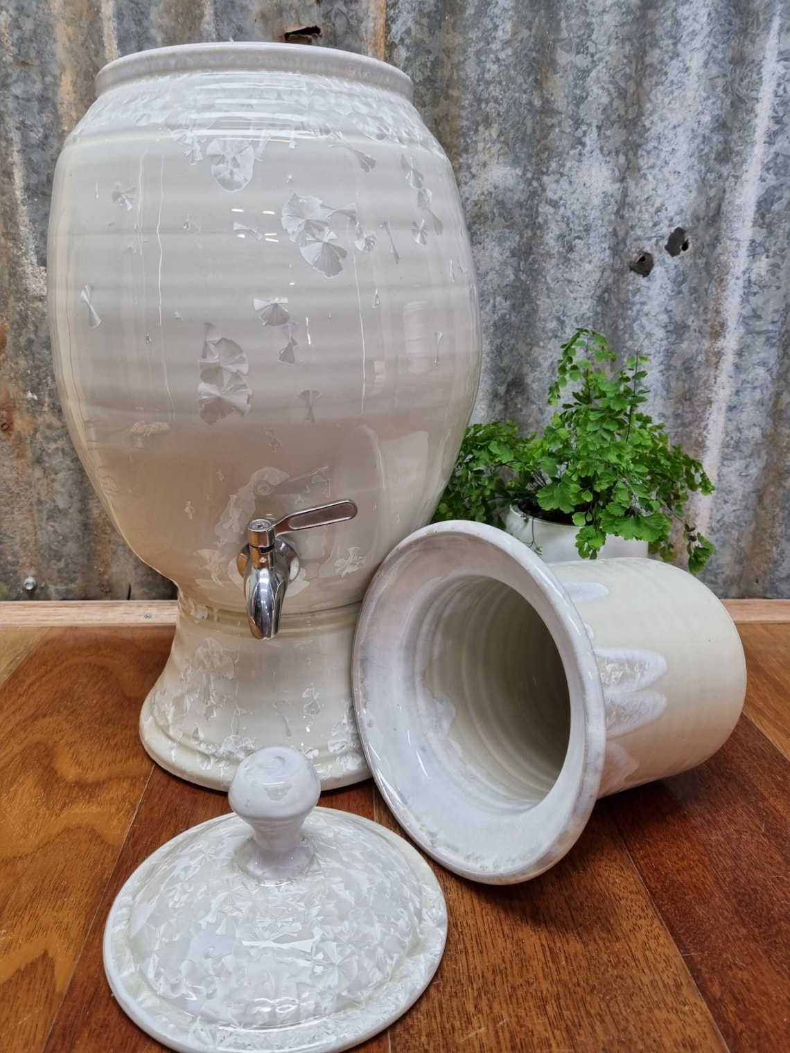 Ceramic Water Filter Crystalline White - Etsy