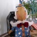 Uncle Sam Stump Doll Primitive Patriotic Folk Art Rag Doll - Etsy