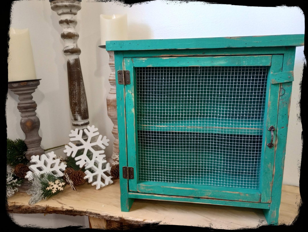 Miniature Cupboard Small Primitive Colonial Pie Safe Wooden Jelly Miniature Cupboard Small Primitive Colonial Pie Safe Wooden Jelly