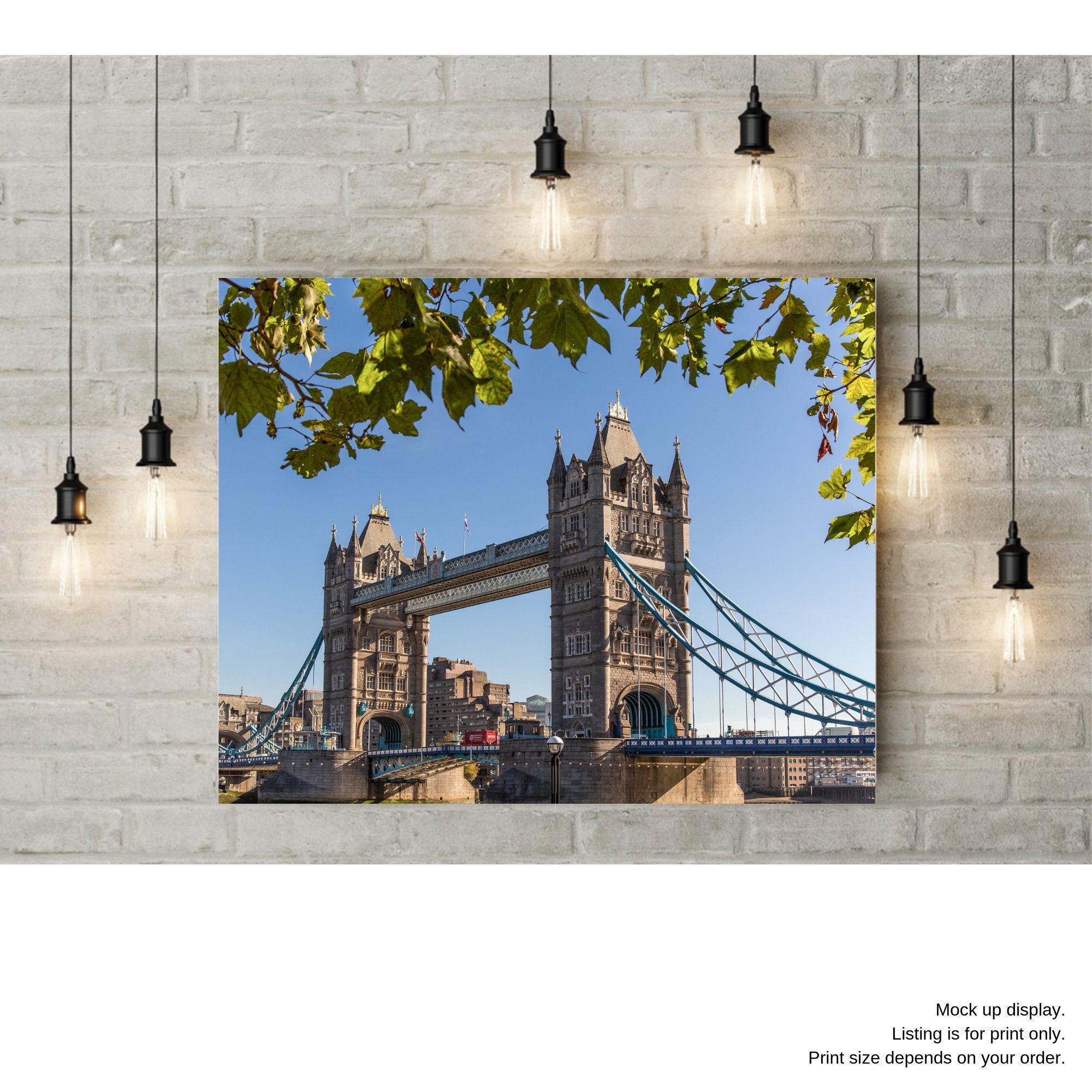 London Photography Tower Bridge Print - Etsy