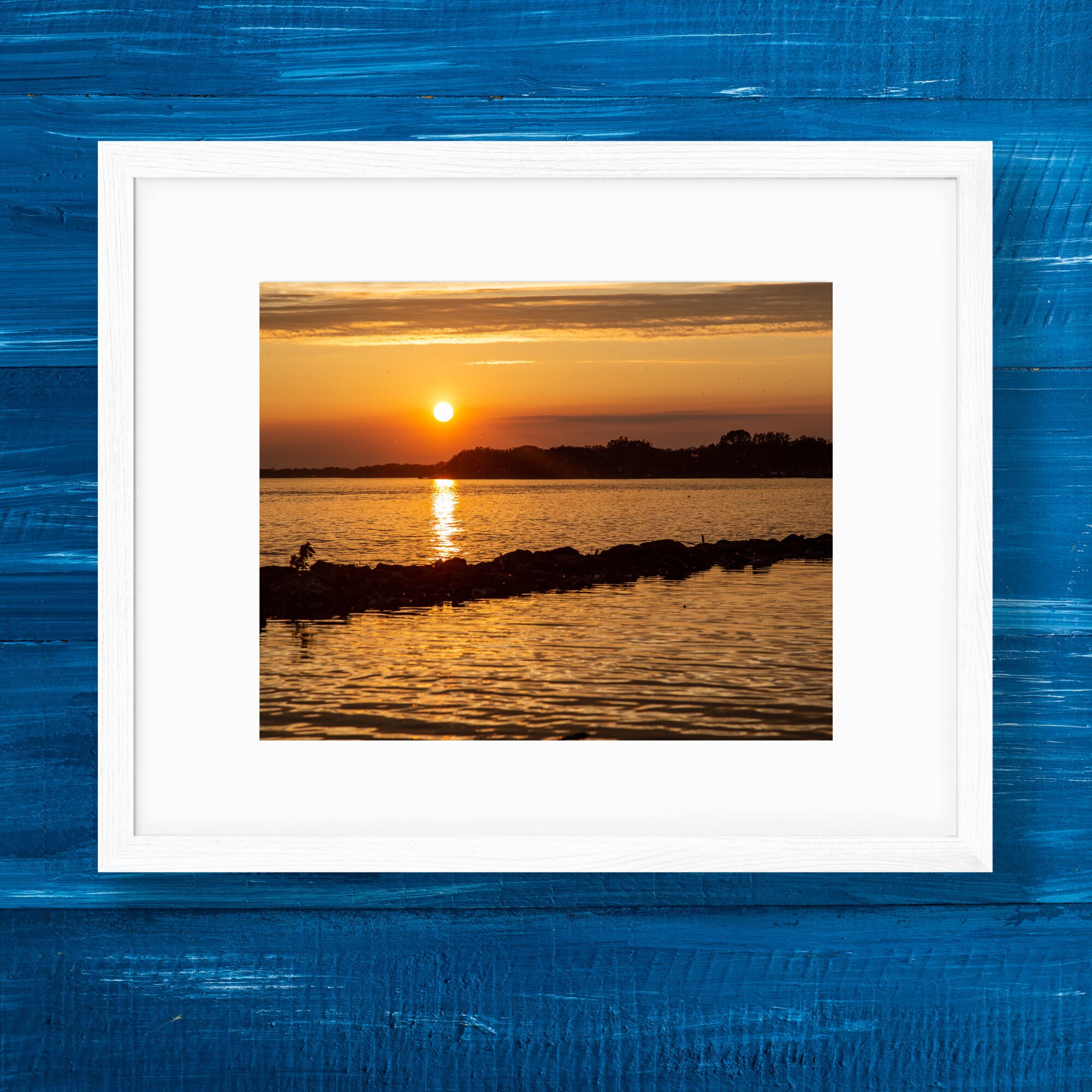 Sunset Photography Print Gratwick Park, North Tonawanda, New York Wall ...
