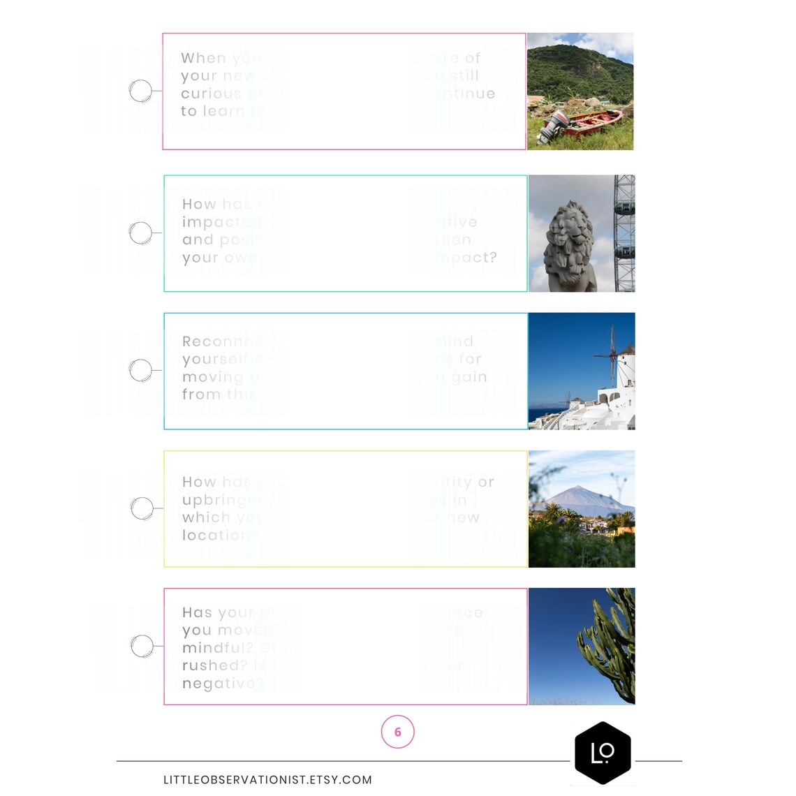 Expat Journal Prompts Printable Instant Download 31 Prompts for Expats Who Journal Gift for ...