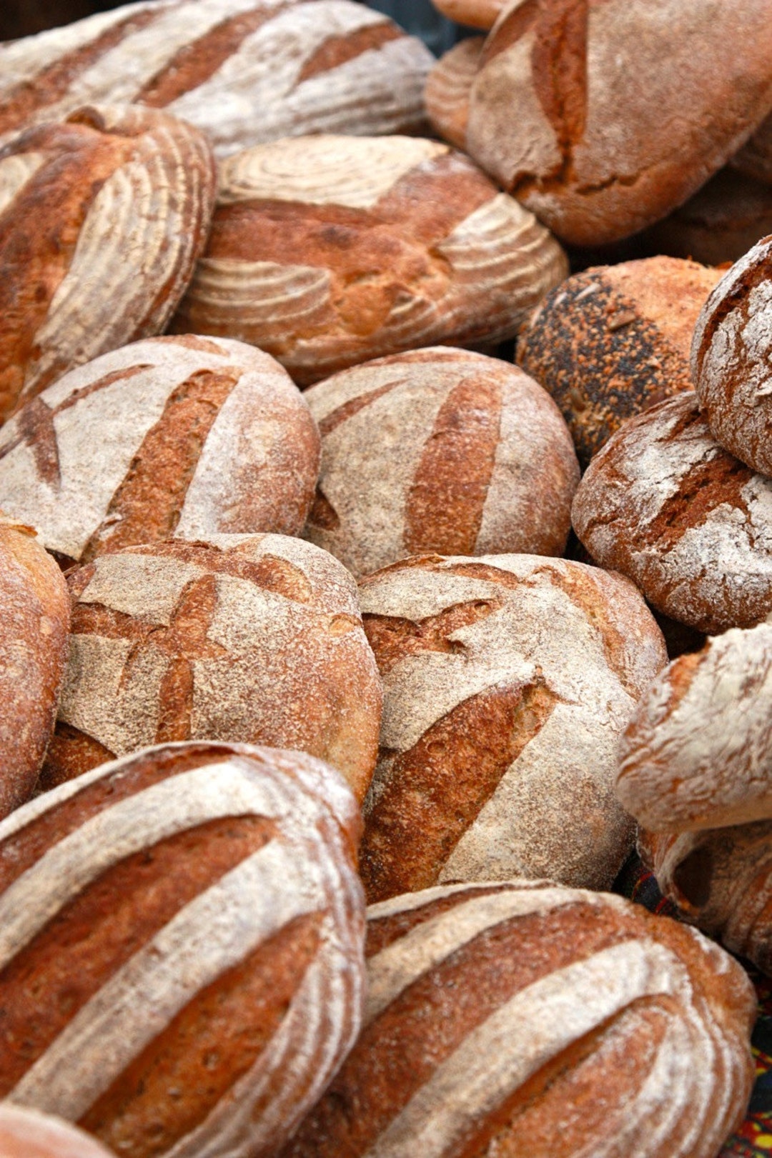 Bread Photograph - Kitchen Art Print - Maltby Street Market - London ...
