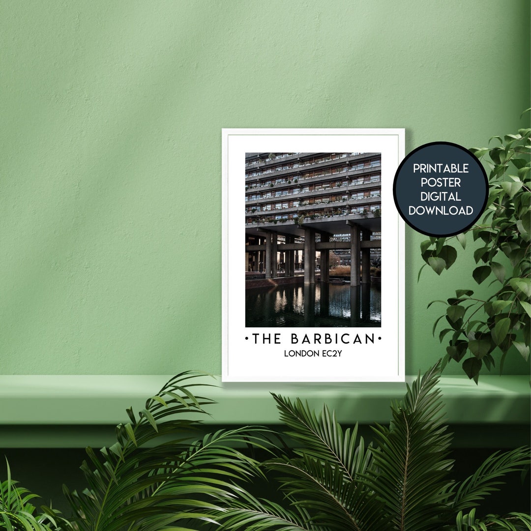 Instant Download - Barbican Estate - Brutalist Architecture, London ...