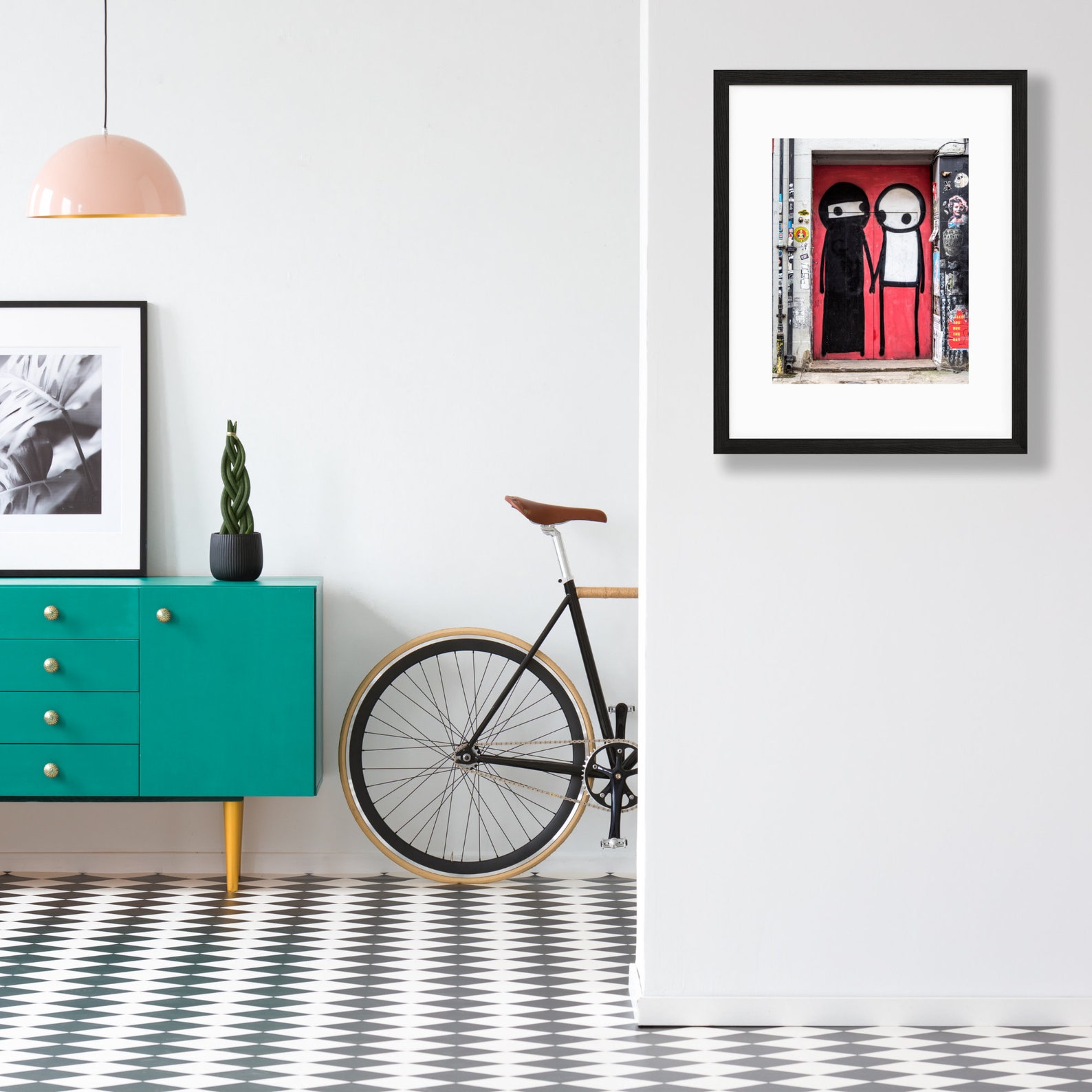 Stik Couple Wall Art Street Art London Photography Shoreditch Print - Etsy