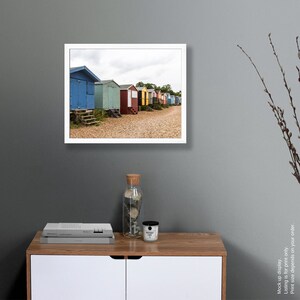Whitstable Print - English Seaside Photography - Beach Huts - Wall Art ...