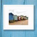 Whitstable Print - English Seaside Photography - Beach Huts - Wall Art ...