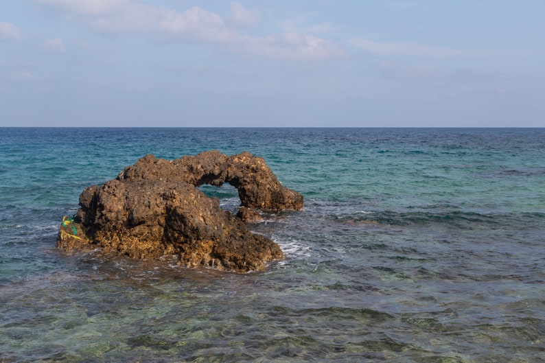 Greek Islands Photography - Rock Formation in the Sea - Naxos, Greece ...