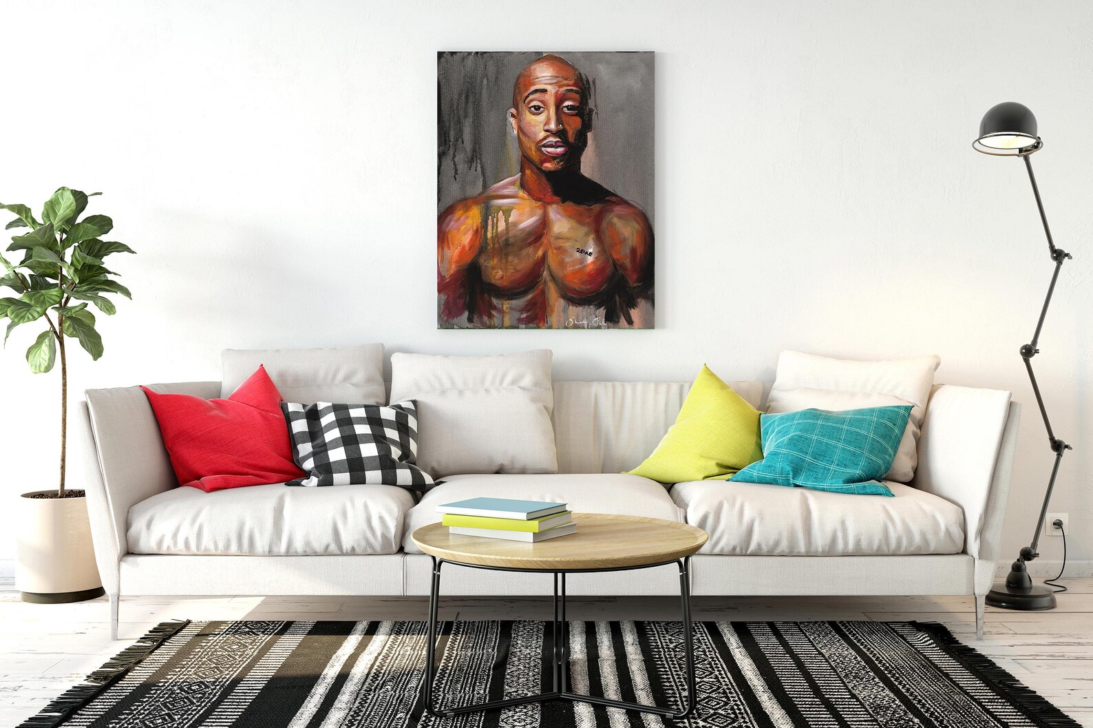 Tupac Art Print Limited Edition Artist Reproduction on | Etsy