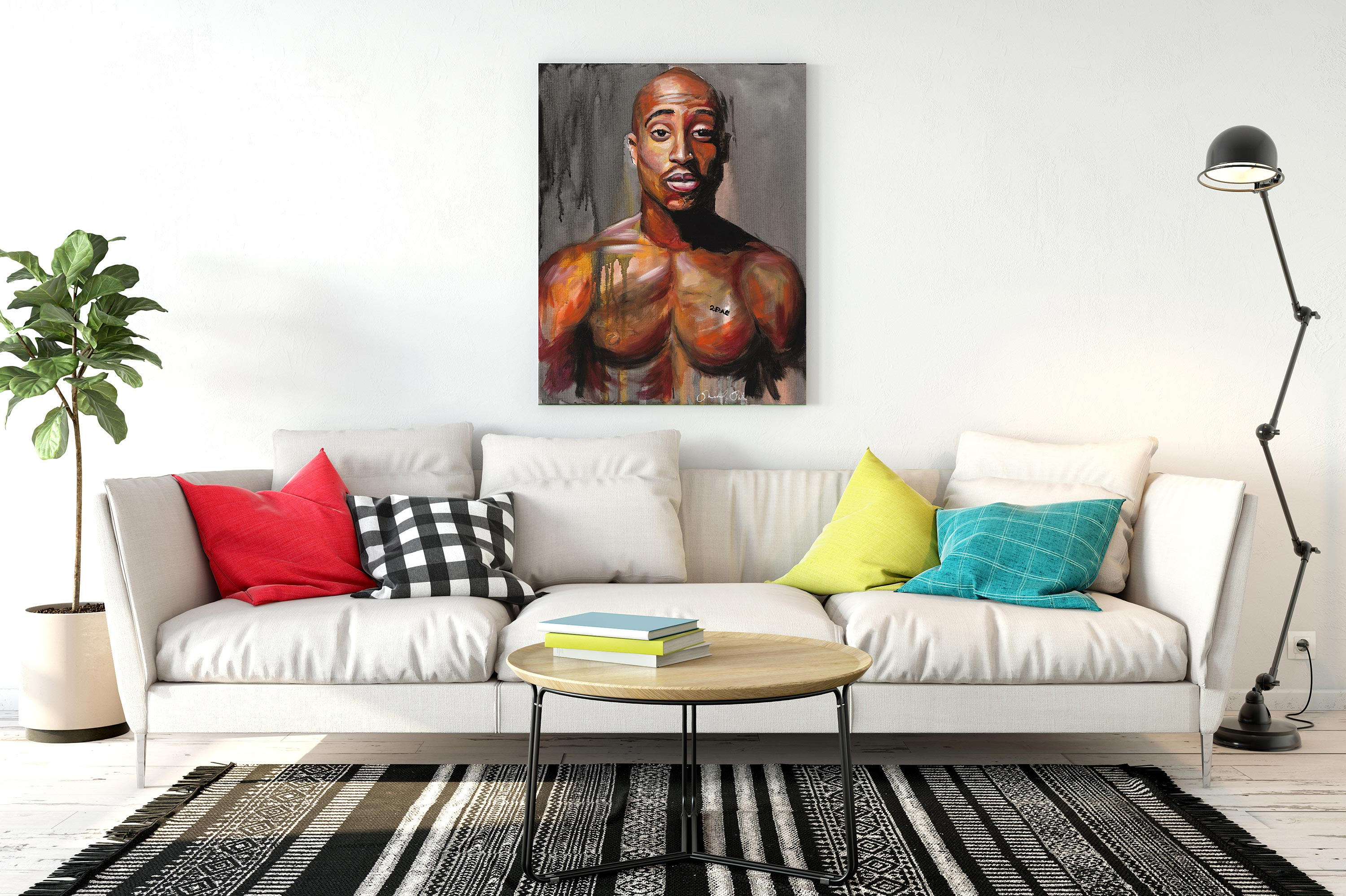 Tupac Art Print Limited Edition Artist Reproduction on - Etsy