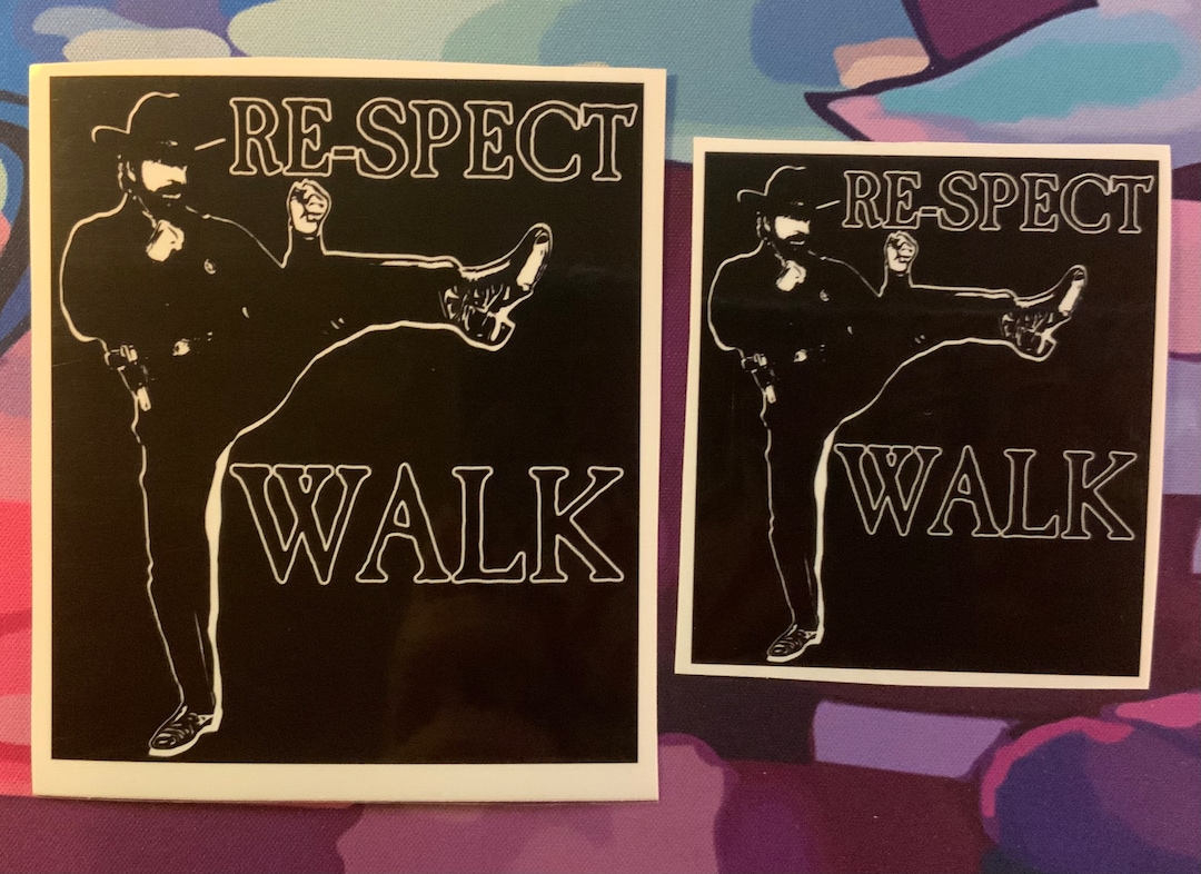 Re-spect Walk Stickers/ Decal - Etsy