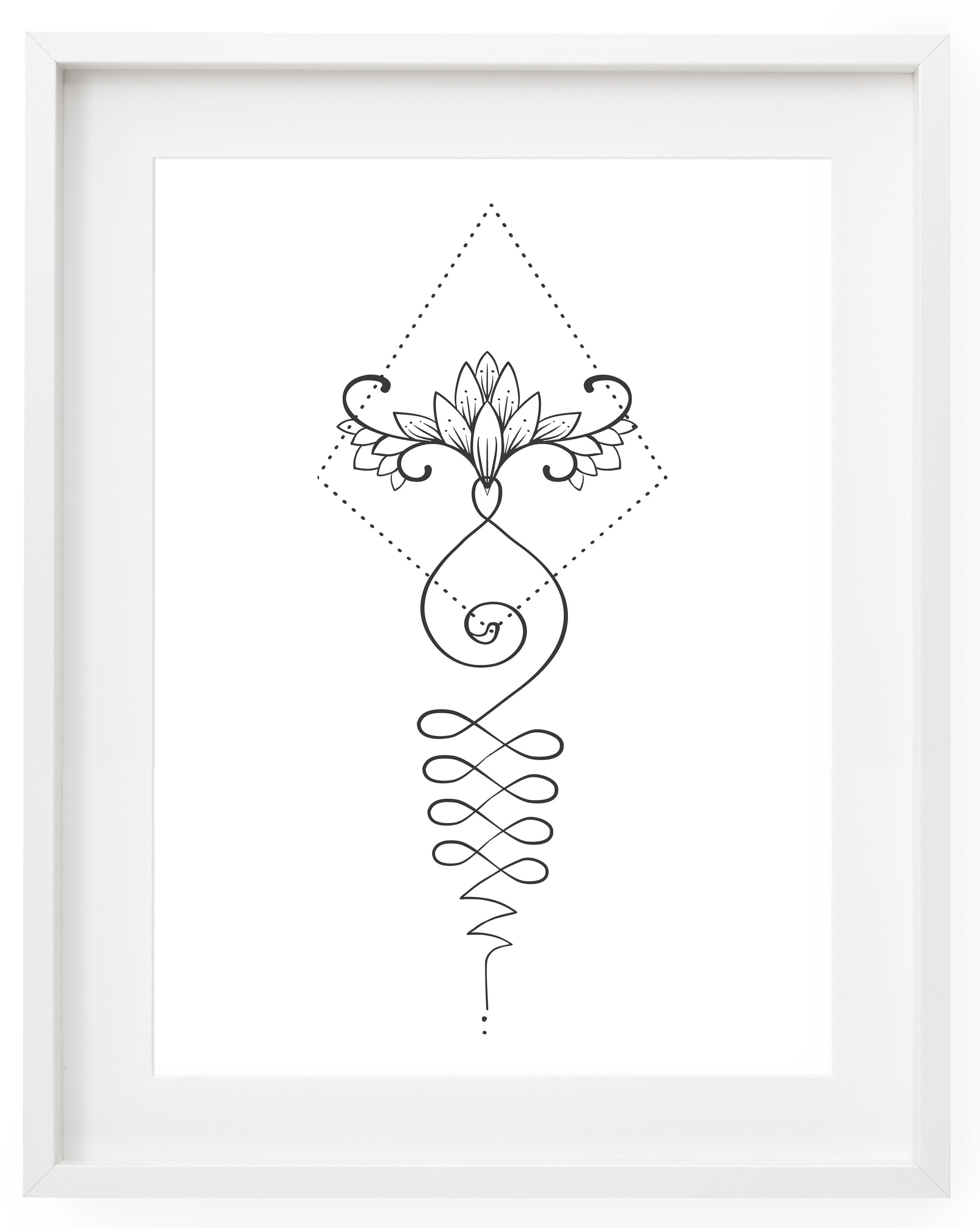 Unalome Printable DIGITAL DOWNLOAD Unalome Wall Art Sacred - Etsy Australia